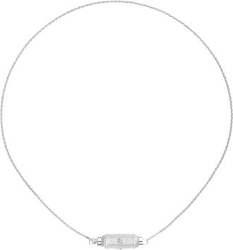 Marie Lichtenberg diamond micro coco necklace - Silber