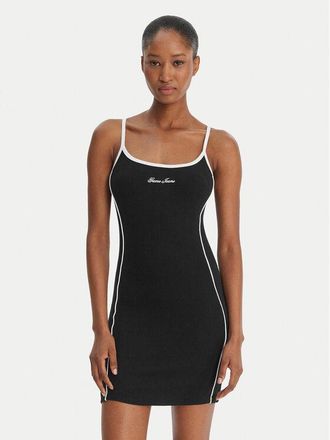 Guess Kleid f&uuml;r den Alltag W6GKY1 KF641 Schwarz Slim Fit
