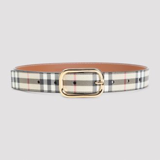 Burberry Check Belt