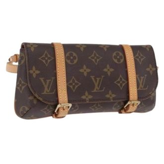Louis Vuitton Pre-owned Monogram Canvas Waist Bag - - Pre-owned - Damen - Braun - ONE SIZE