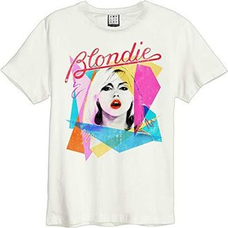 Official Crown of Laurel Amplified Blondie Ahoy 80s T-Shirt Femmes - Blanc, XL