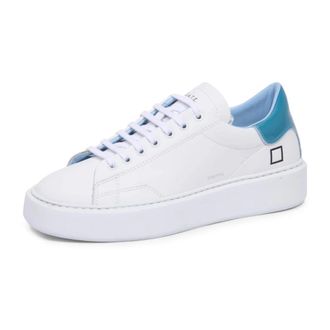 D.A.T.E. Wei&szlig;-Himmel Patent Schuhe - - Shoes - Damen - Wei&szlig; - 37 EU