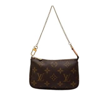 Louis Vuitton Mini Pochette Accessoires Pre-owned - Femme - Pre-owned - Brun - Taille: ONE Size