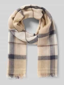 Barbour Schal aus Baumwoll-Leinen-Mix Modell WELTON