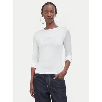 Juicy Couture Bluse JCWCT226328 Wei&szlig; Regular Fit