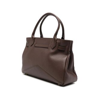 Ballantyne Calfskin Leather Tote Bag - Brown