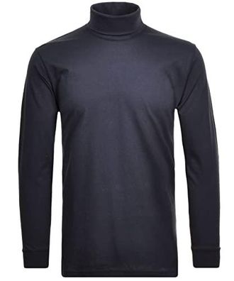 Ragman Ragman Tricot première Couche col roulé Homme, Bleu Marine, Small