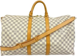 Louis Vuitton unisex, Pre-owned, Blanc, Taille: ONE Size Sac Week-end Vintage Pre-owned