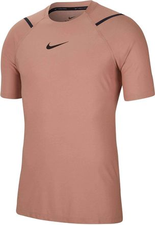 Nike Nike Herren Herren T-Shirt NPC T-Shirt, Desert Dust/Htr/Black, L, CU4989