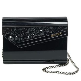 Jimmy Choo London Pochette Pre-owned - Femme - Pre-owned - Noir - Taille: ONE Size