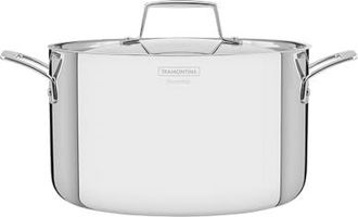 Tramontina GRANO Fleischtopf, ø 20cm 3,5 Liter, Edelstahl, Induktion, ofenfest