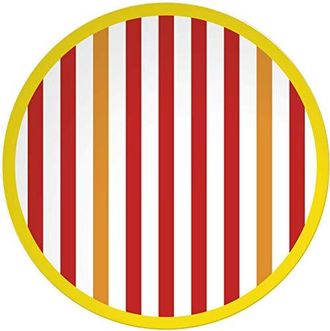 Zak designs rot/wei&szlig;, 20,5 x 20,5 x 3 cm