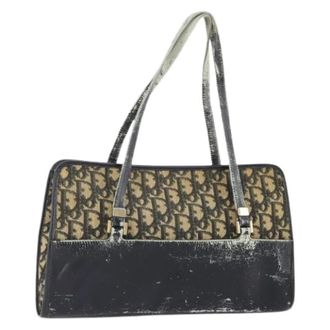Dior Pre-owned Trotter Canvas Hand Bag - - Pre-owned - Damen - Blau - ONE SIZE