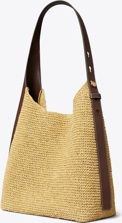 Tory Burch Damen Romy Woven Hobo Bag