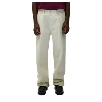 Arte Homme, Jeans, Beige, Taille: W30 Pantalon &agrave; Poches Brod&eacute;