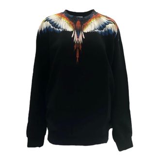 Marcelo Burlon Herren, Sweatshirts & Hoodies, Schwarzk, XLGr&ouml;&szlig;e