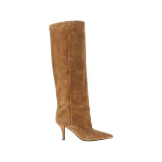 Guess Bottes zipp&eacute;es en cuir daim