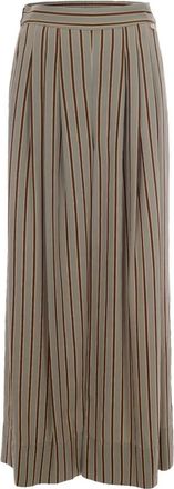 Liu Jo Femme, Pantalons, Multicolore, Taille: 38 FR Wide Pantalons