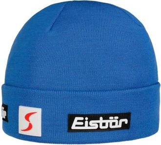 Eisb&auml;r Bonnet Beanie Renan RL SP Bonnet &agrave; Revers (Taille Unique - Bleu)