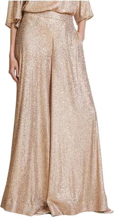 Access Fashion Access Fashion, Femme, Pantalons, Jaune, Taille: 40 FR Wide Pantalons