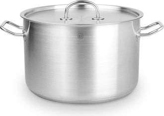 Carl Schmidt Sohn CS Kochsysteme 043193 Kochgeschirr, Edelstahl, Durchmesser 24 cm, silber, 24 x 24,3 x 19,39 cm