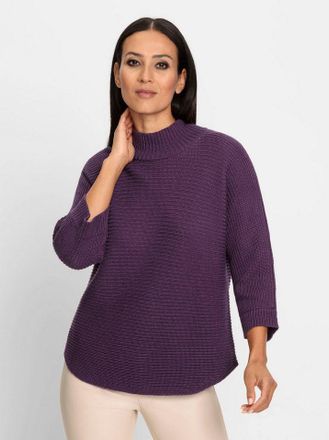 Heine Strickpullover Stehkragenpullover