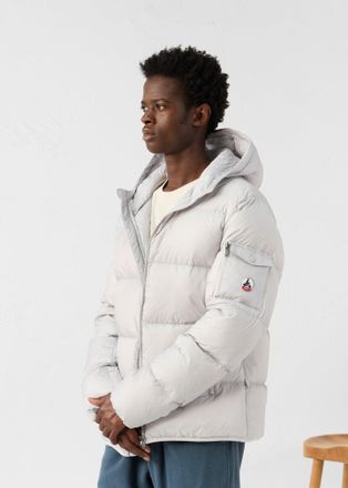 Jott Doudoune &agrave; capuche Grand Froid Gris glace Java - Taille S