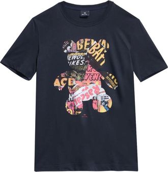 Paul Smith Homme, Tops, Noir, Taille: M T-Chemises