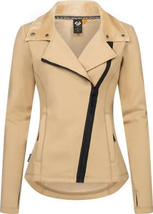 Ragwear Sweatjacke Saskie Modische Damen Kapuzenjacke mit kuschlig weichem Innenfutter