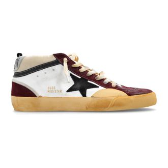 Golden Goose Mid Star High-Top Sneakers - - Shoes - Herren - Wei&szlig; - 41 EU