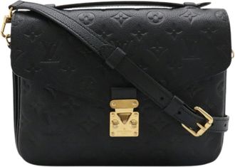 Louis Vuitton Pre-owned Pochette Metis Monogram Empreinte MM - Femme - Pre-owned - Noir - Taille: ONE Size