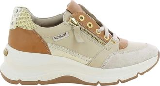 Mephisto Femme, Chaussures, Beige, Taille: 36 1/2 EU Hanouk Baskets