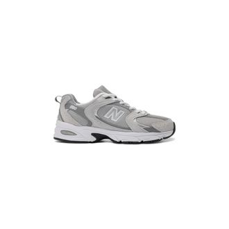 New Balance Homme, Chaussures, Gris, Taille: 38 1/2 EU Baskets en Toile avec Inserts en Daim