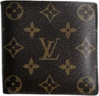 Louis Vuitton Portefeuille bi-pli Pre-owned Monogram - Femme - Pre-owned - Brun - Taille: ONE Size
