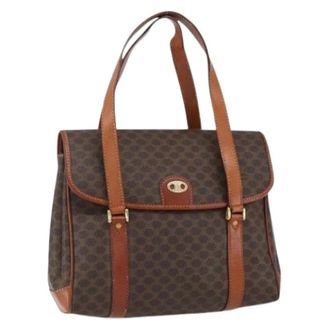 Celine Sac &agrave; main en plastique Pre-owned - Femme - Pre-owned - Brun - Taille: ONE Size