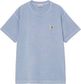 Carhartt Work in Progress Homme, Tops, Bleu, Taille: L Nelson T-shirt