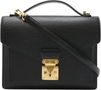 Louis Vuitton Pre-owned Monceau Epi 2way bag - Femme - Pre-owned - Noir - Taille: ONE Size
