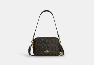 Coach Carey Mini-Umh&auml;ngetasche Aus Loved-Signature-Canvas