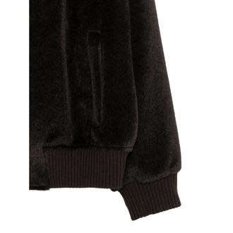 Isaia Faux Fur Bomber Jacket - Brown