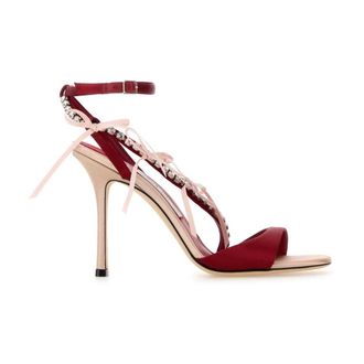 Jimmy Choo London Femme, Chaussures, Rouge, Taille: 40 EU Lula 100