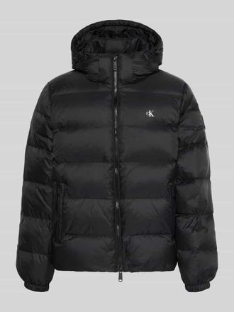 Calvin Klein Jeans Regular Fit Steppjacke mit abnehmbarer Kapuze