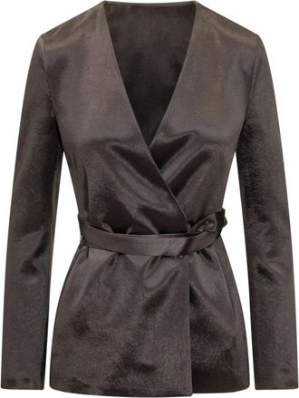 HUGO BOSS Femme, Vestes, Brun, Taille: 42 FR Jia15 Jacket