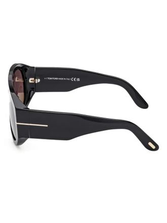 Tom Ford Eyewear FT104401A Sunglasses - Black