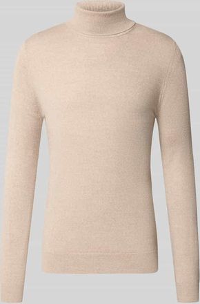 Christian Berg Wollpullover mit Rollkragen