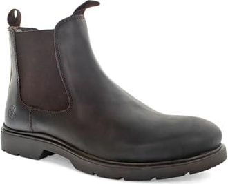 Lumberjack Lumberjack Homme Charlie Bottine Chelsea, Marron, 44 EU