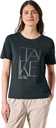 Cecil B323125 T-Shirt, Kaki Ardoise, S Femmes