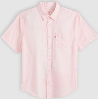 Levi's Chemise Manche Courte Classic Standard - Homme - Rose / Au Naturel - L