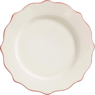 Anna + Nina Assiette à dîner Carmine Scalloped Anna + Nina