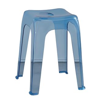 Generic 6Er-Set Transparente Acryl-Esshocker (45,7 cm Hoch), Moderne, Stapelbare Barhocker Aus Durchsichtigem Kunststoff, Runde, R&uuml;ckenlehnenlose St&uuml;hle f&uuml;r K