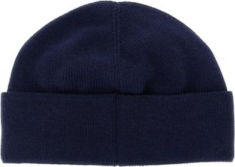 Valentino Garavani Virgin Wool Beanie - Navy